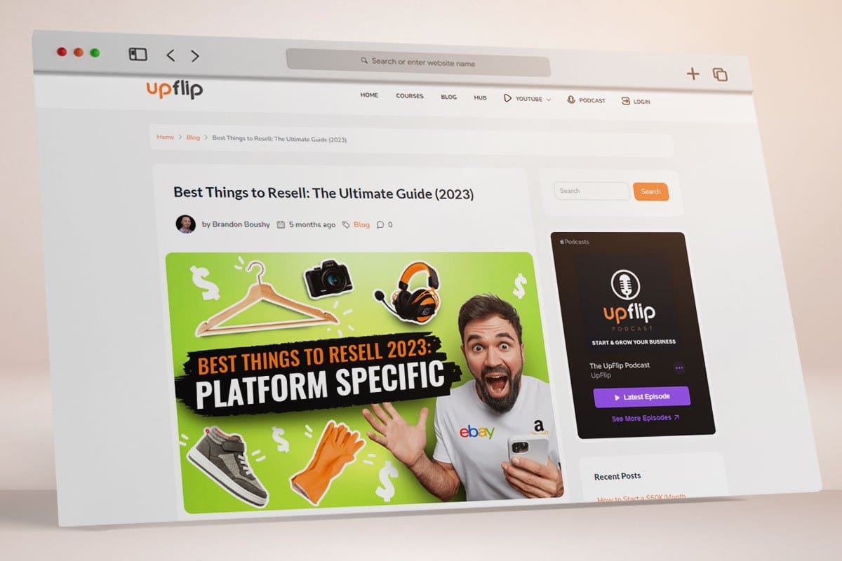 How to Find & Sell Private Label Products: Beginner's Guide - UpFlip