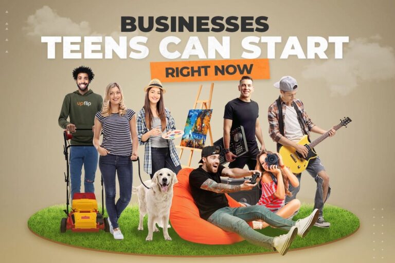 49 Best Business Ideas for Teens to Start (in 2026) - UpFlip
