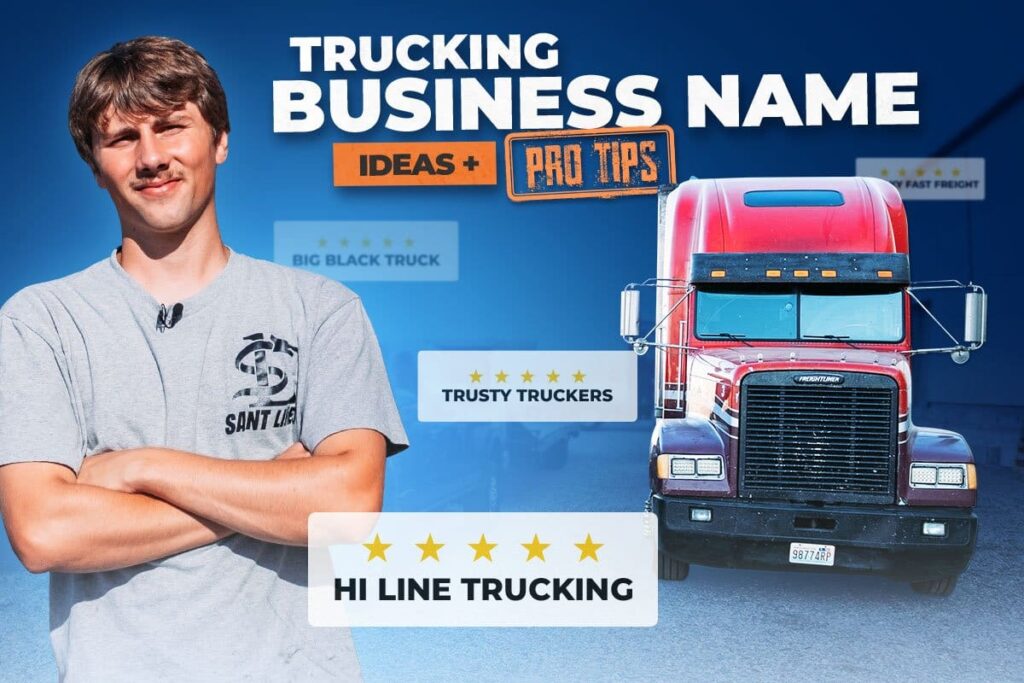 200 Trucking Company Names for 2025 - UpFlip