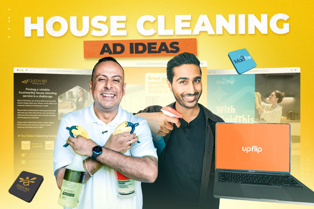 17 Catchy House Cleaning Ads, Ideas, and Examples - UpFlip