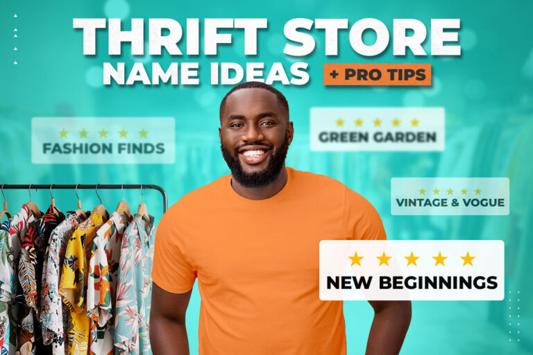477 Best Thrift Store Names - UpFlip