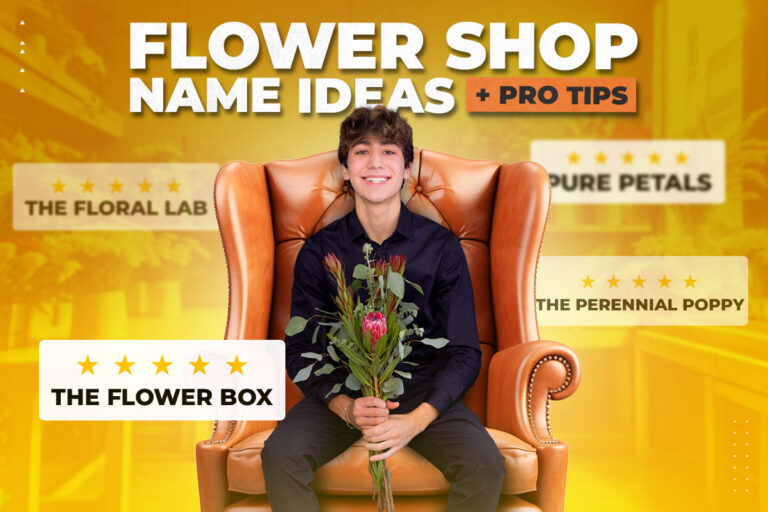 377 Best Flower Shop Names - UpFlip