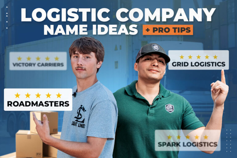 250 Logistic Company Names - UpFlip